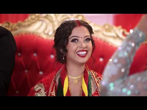 Nepali Wedding : Abeen Weds Sujata Reception full video - YouTube