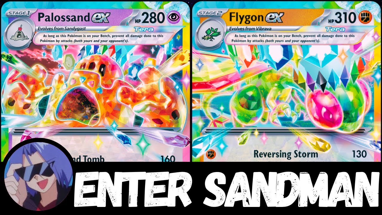 Palossand ex + Flygon ex Deck || Pokémon TCG Live || Surging Sparks ...