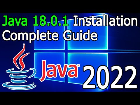 How to Install Java 18.0.1 on Windows 10/11 [2022 Update] JAVA_HOME, JDK installation Complete Guide