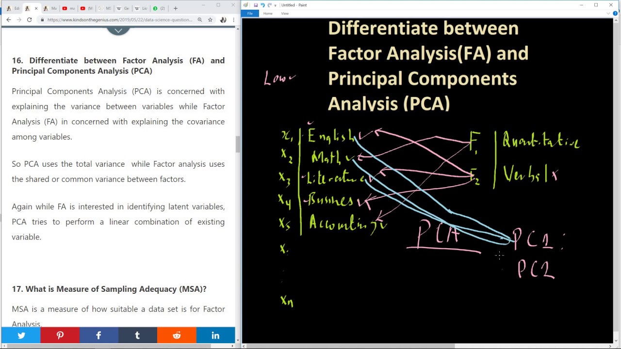 Question 16 Differentiate Between Factor Analysis And Principal question-16-differentiate-between-factor-analysis-and-principal