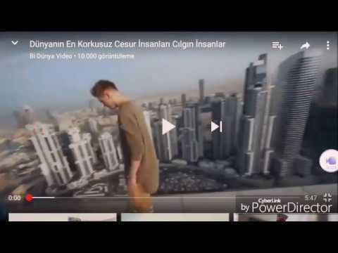 Yükseklik korkusu olan izlemesin(en cesaretli insanlar)