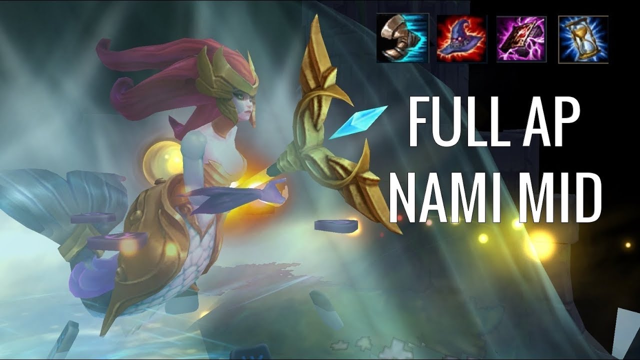 SO YOU WANT TO CARRY MID LANE?! Nami Mid - Off Meta Monday - League of ...