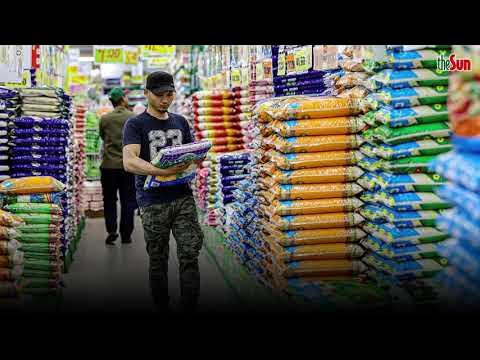 10 kg packs of subsidised local white rice to be sold at RM26 from March 1 - YouTube