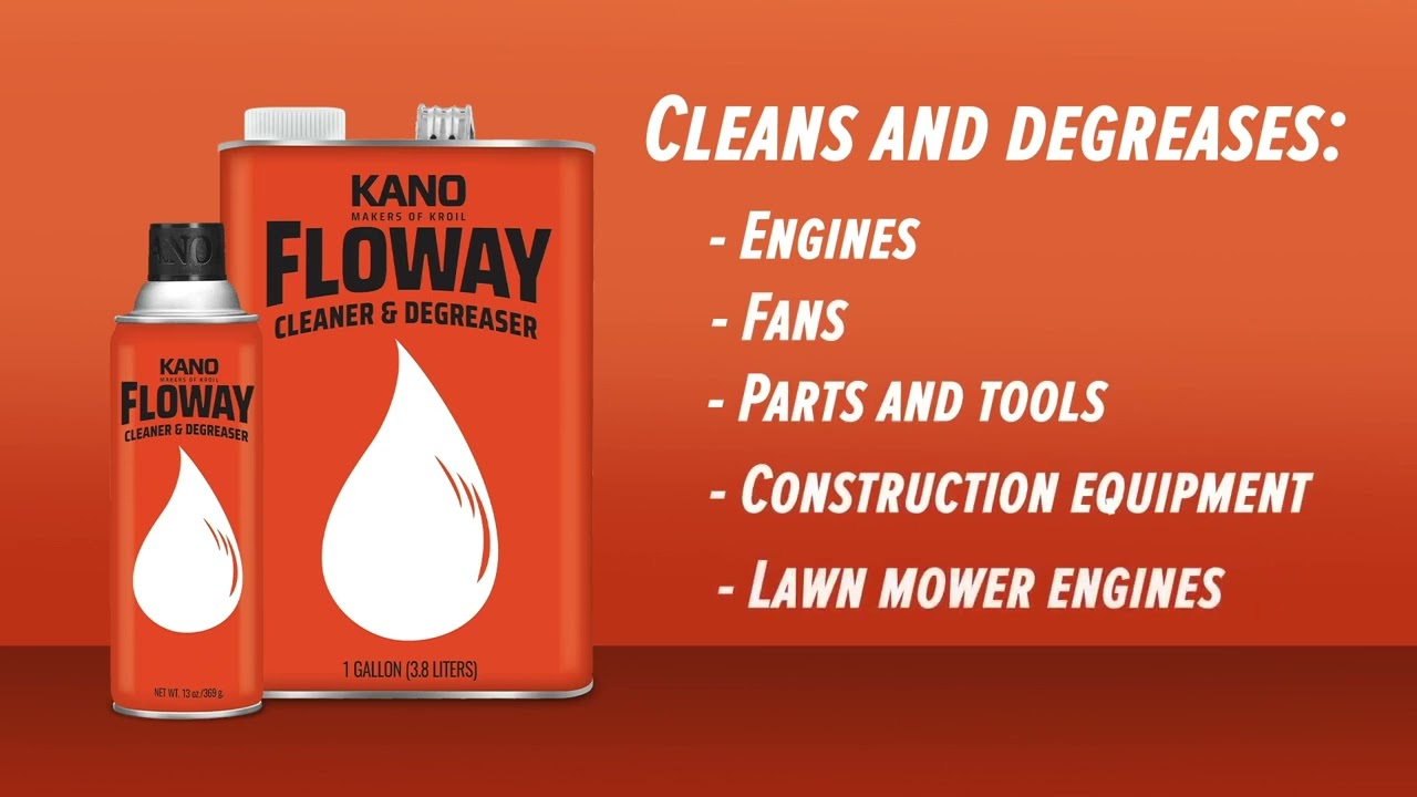 Floway Engine Cleaner & Degreaser: The Best Way to Remove Grease and ...