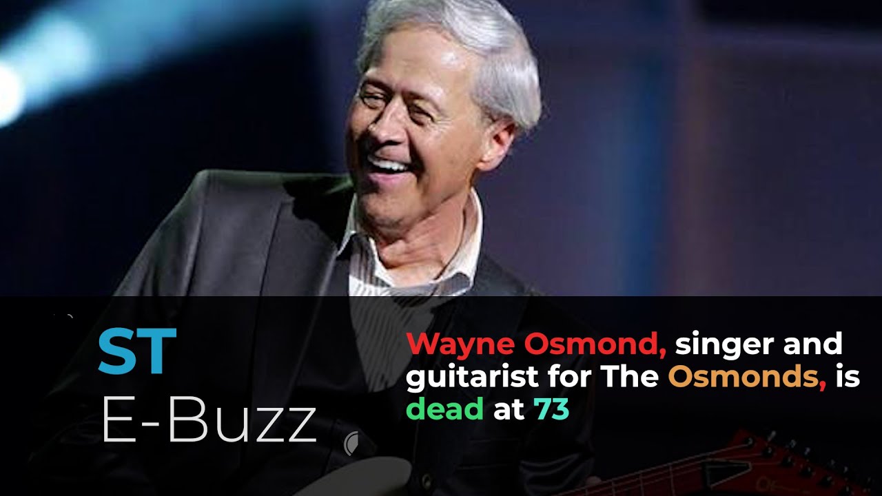 Wayne Osmond, singer and guitarist for The Osmonds, is dead at 73 - YouTube