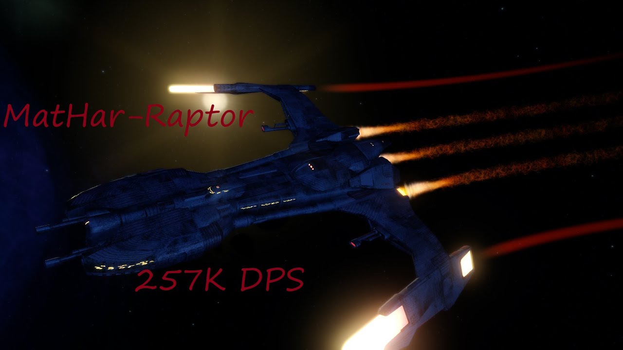 Star Trek Online MatHa Raptor 257K DPS Pug - YouTube