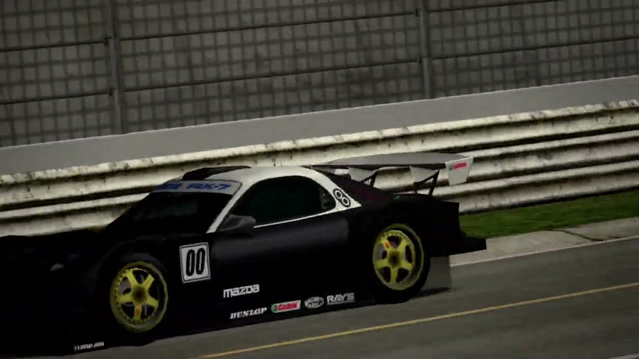 Mazda RX 7 LM Race Car @ High Speed Ring - Gran Turismo 4 - YouTube