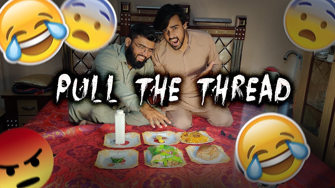 Pull The Thread Game Challnege😱| With Brother ️| Karachi Vlogger - YouTube