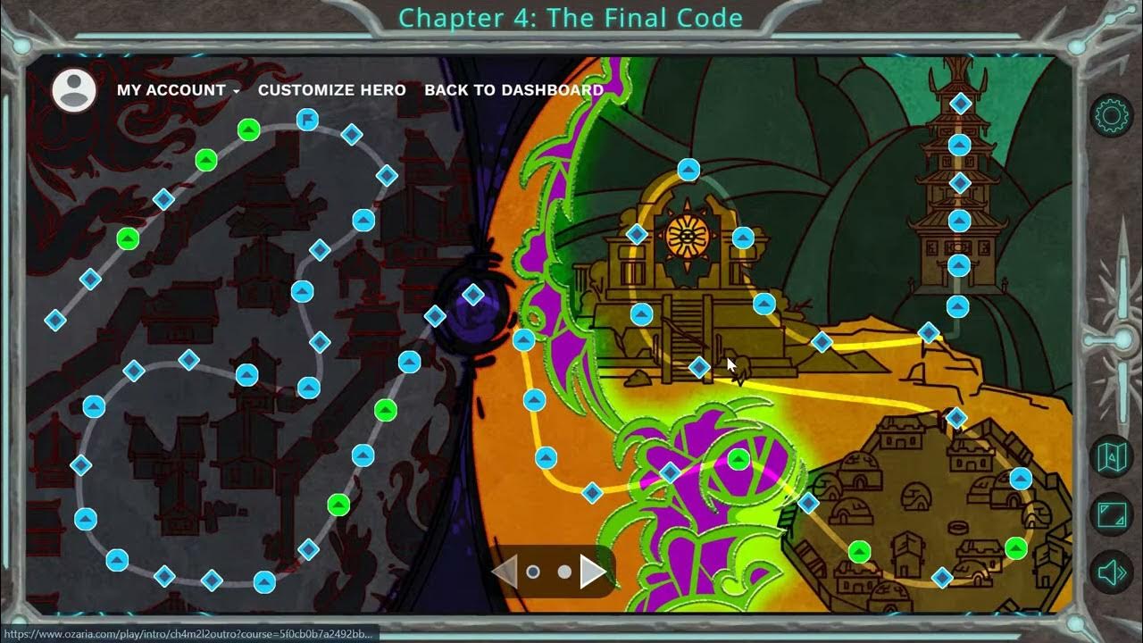 Ozaria Chapter 4 Module 2- Python Coding Walkthrough (Levels 43-73) - YouTube