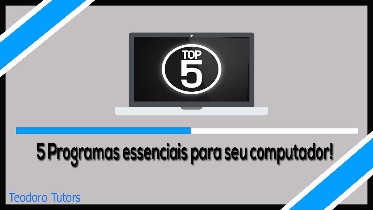 5 Programas essenciais para seu computador! - YouTube