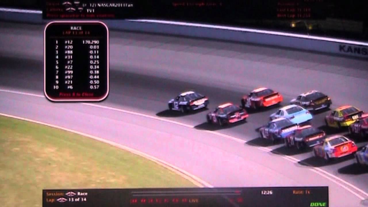 N2SC4R's NR2003 League Race 30/36 (Season 1): Kansas 400 - YouTube