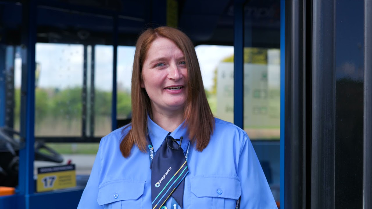 Universal Credit helped Stagecoach bus driver get her dream job - YouTube