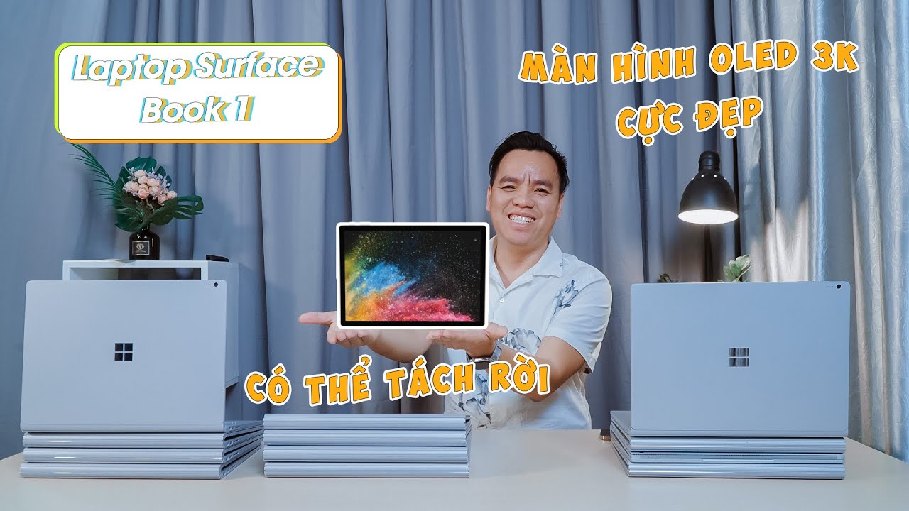 Mình Có 100 Chiếc Microsoft Surface Book 1 Giá Quốc Dân - YouTube