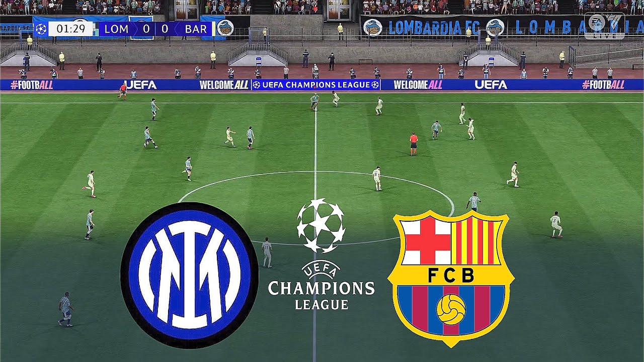 INTER MILAN vs FC BARCELONA | UEFA CHAMPIONS LEAGUE 2025 - YouTube