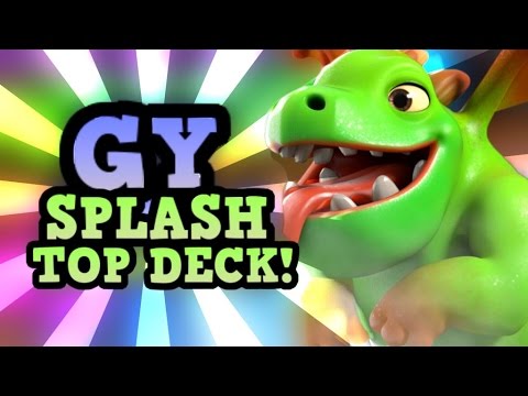 "SPLASH YARD" :: BEST GRAVEYARD DECK IN META Ft. JuicyJ in Clash Royale ...