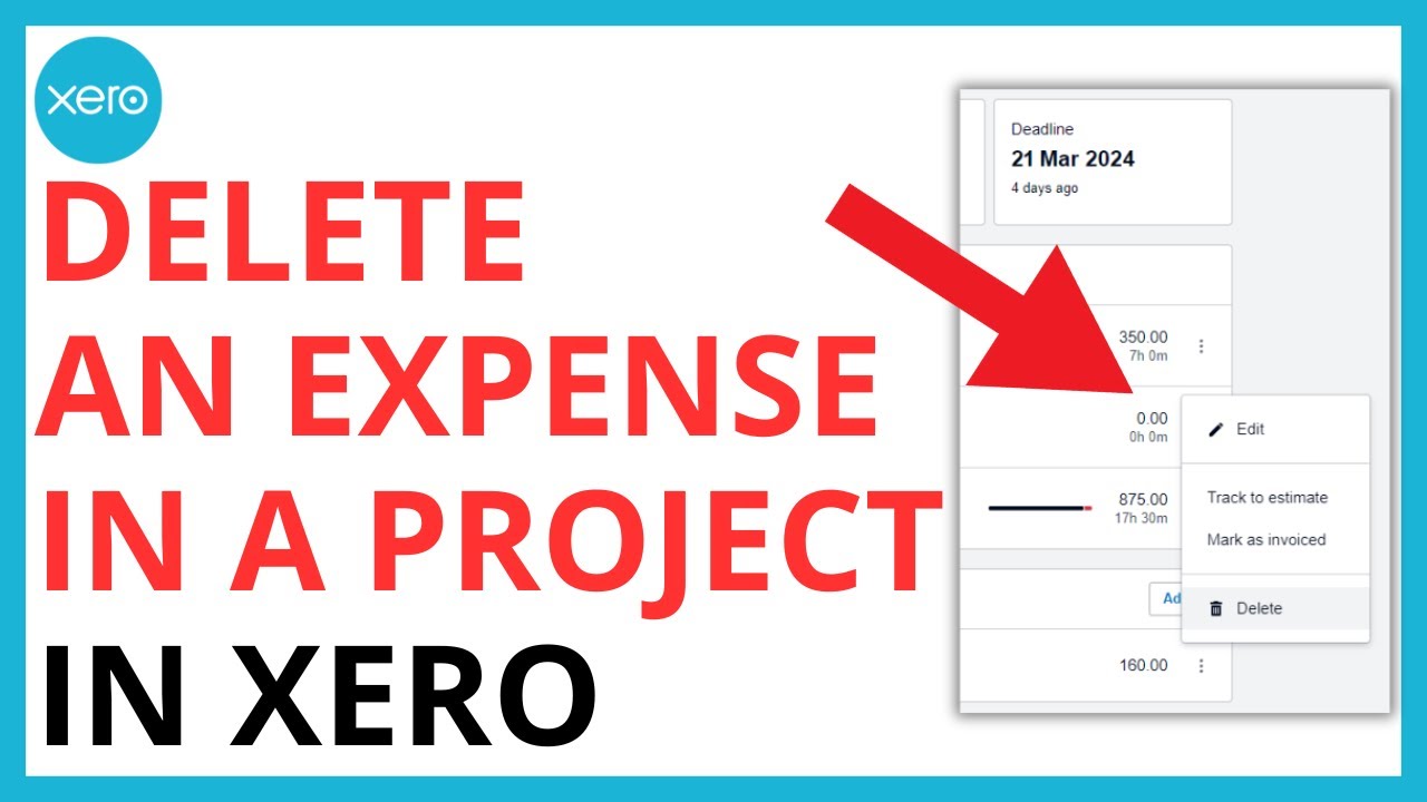 How To Delete An Expense In A Project In Xero QUICK GUIDE YouTube how-to-delete-an-expense-in-a-project-in-xero-quick-guide-youtube