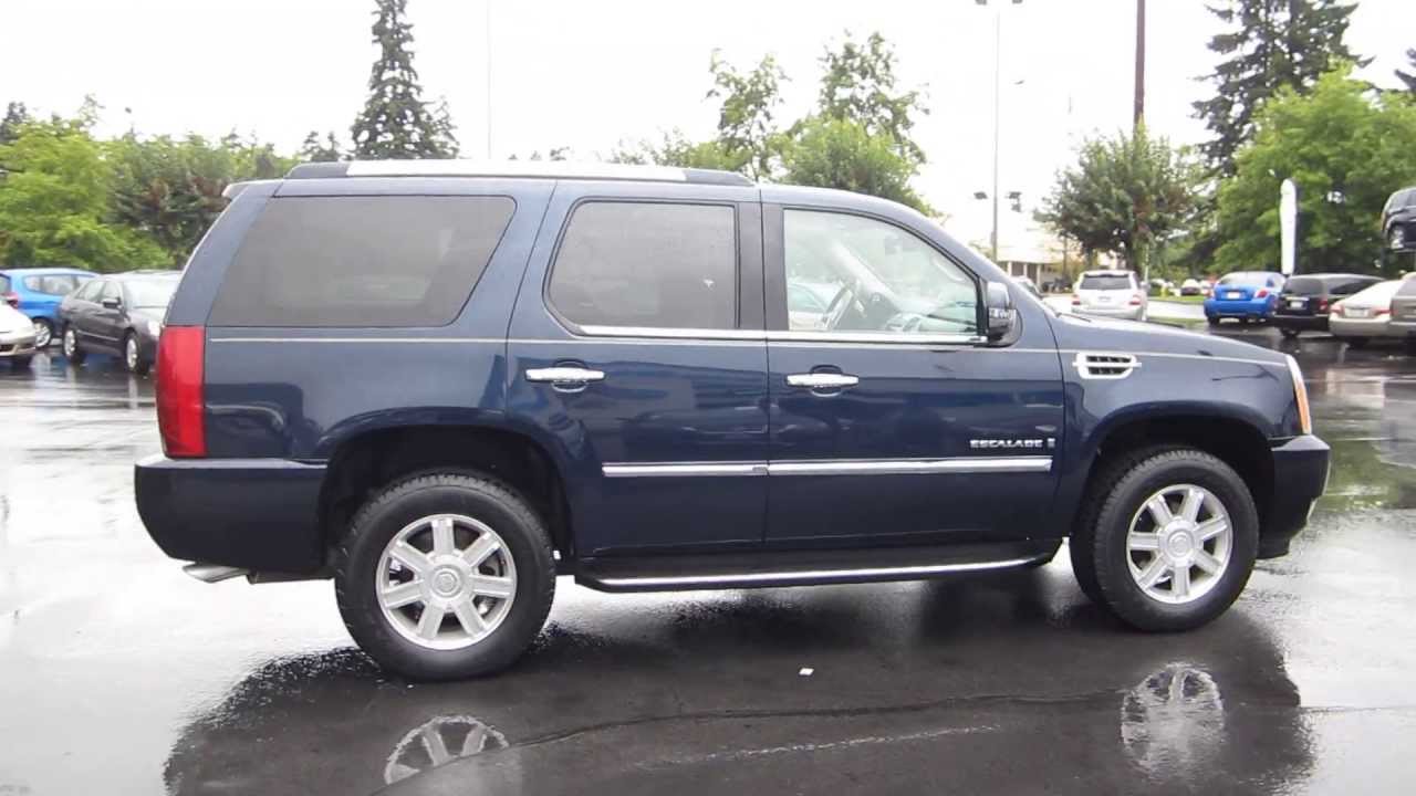 2007 Cadillac Escalade, Blue - STOCK# 131738B - Walk around - YouTube