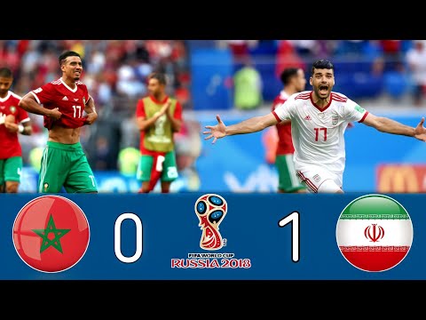 ملخص مباراة  المغرب وايران 0-1 كأس العالم 2018 جنون رؤوف خليف 1080p