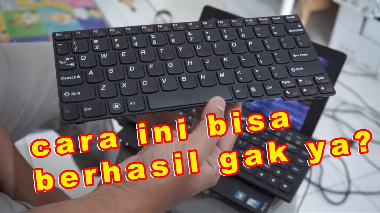 Cara mudah analisa kerusakan keyboard laptop - YouTube