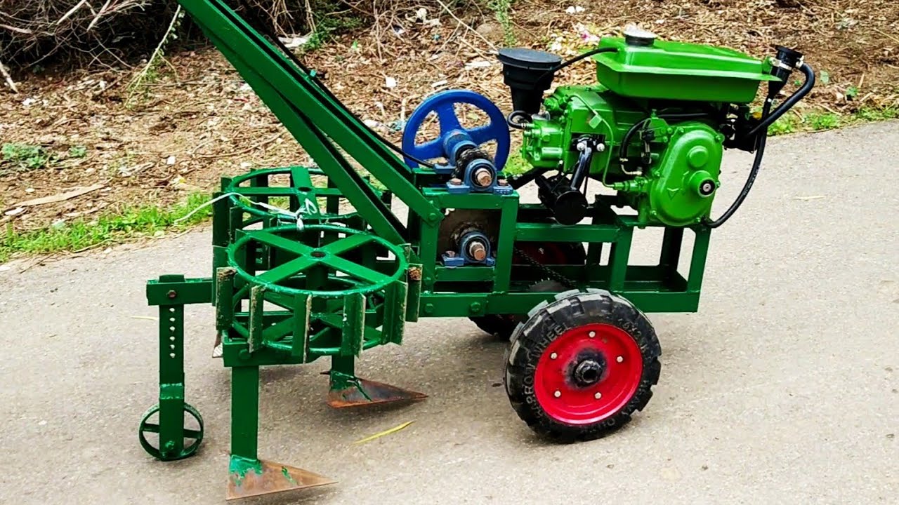 DRY MINI LAND CULTIVATION (AGRICULTURE MACHINE/POWER WEEDER/POWER ...