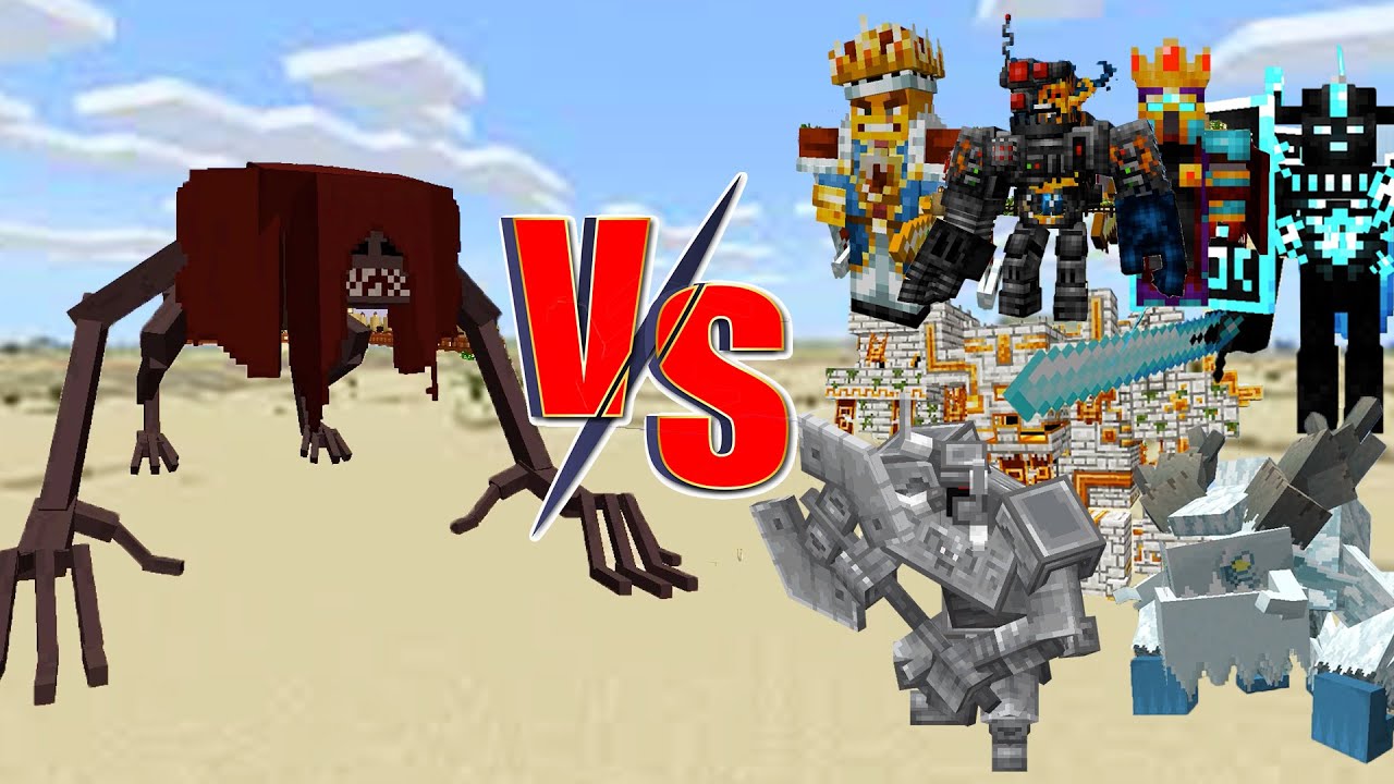 Blood Starved Beast VS Mobs In Mowzie's Mobs & Mango legacy mod ...