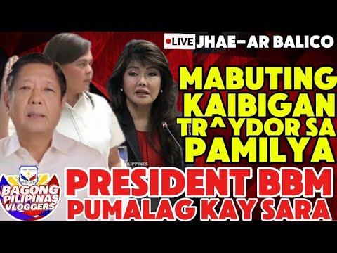 PBBM Pumalag na kay Sara Duterte ImeeMarcos Nag-Tr^ydor sa kanyang Pamilya - YouTube