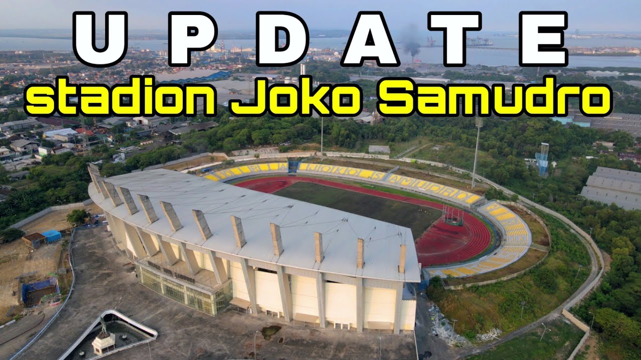 Update renovasi stadion Joko Samudro Gresik - YouTube