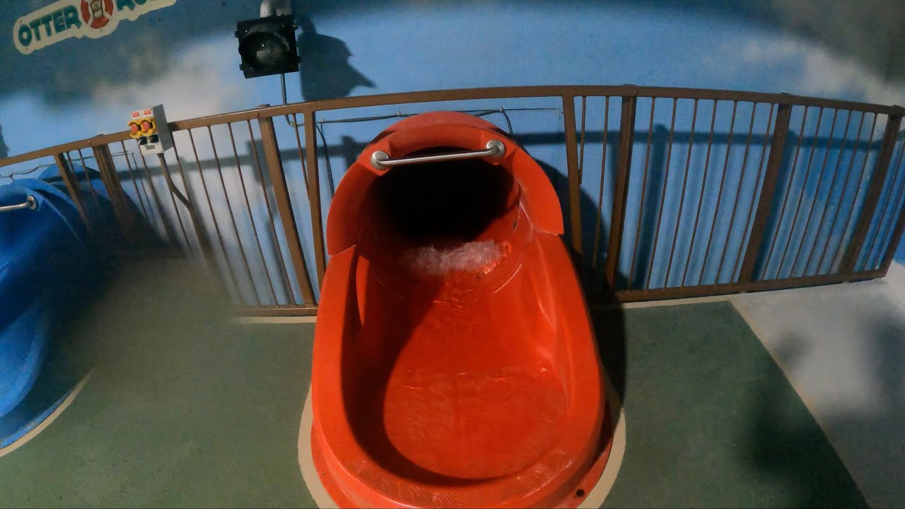 Otter Run - Red Turbo Slide | Great Wolf Lodge Illinois Gurnee - YouTube