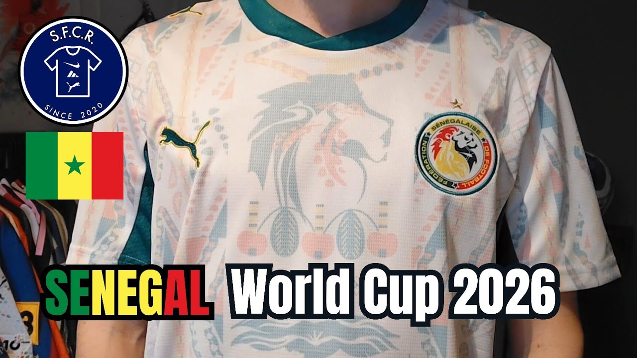 🇸🇳 Puma Senegal World Cup 2026 home jersey [Jeogm] #worldcup2026 - YouTube