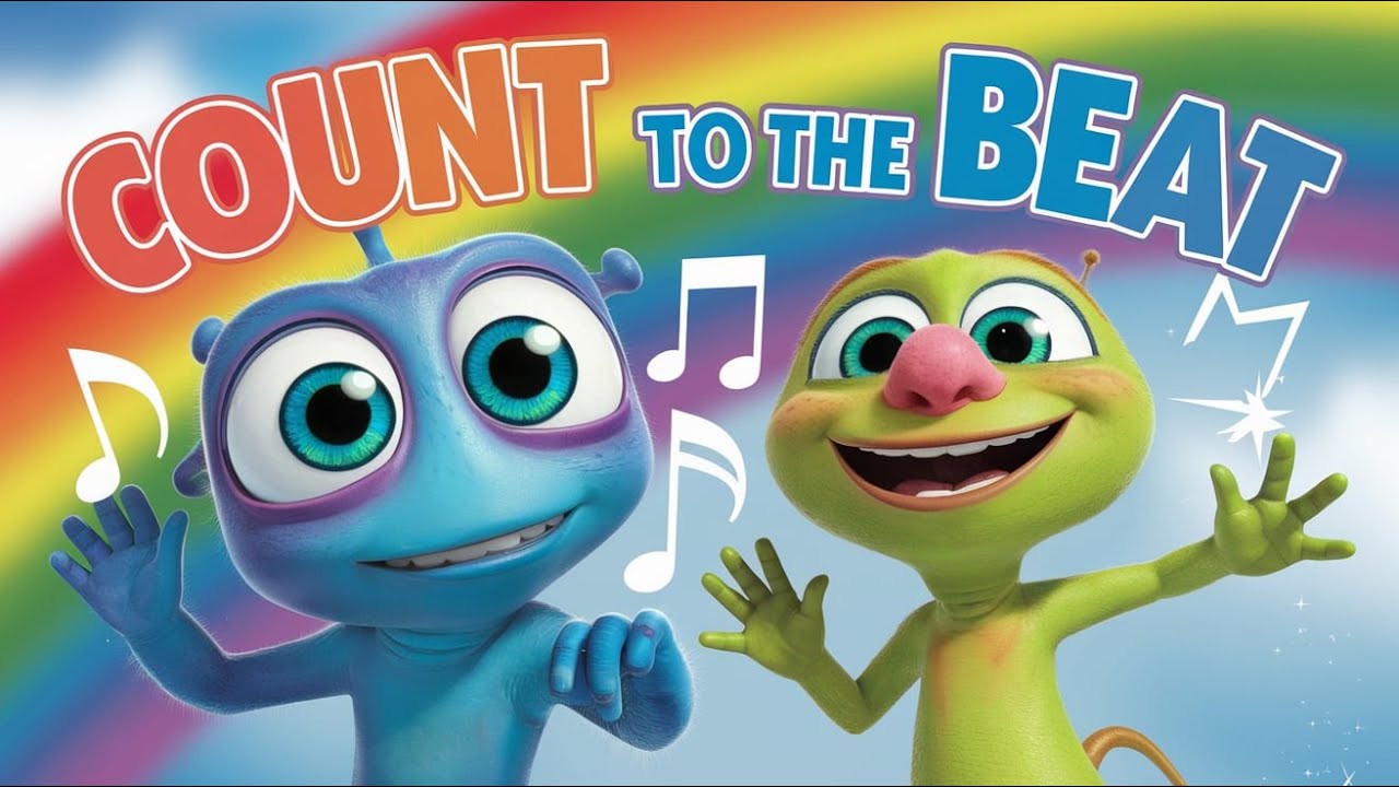 The Big Numbers Song | Count to the Beat - Fun Counting Song for Kids ...