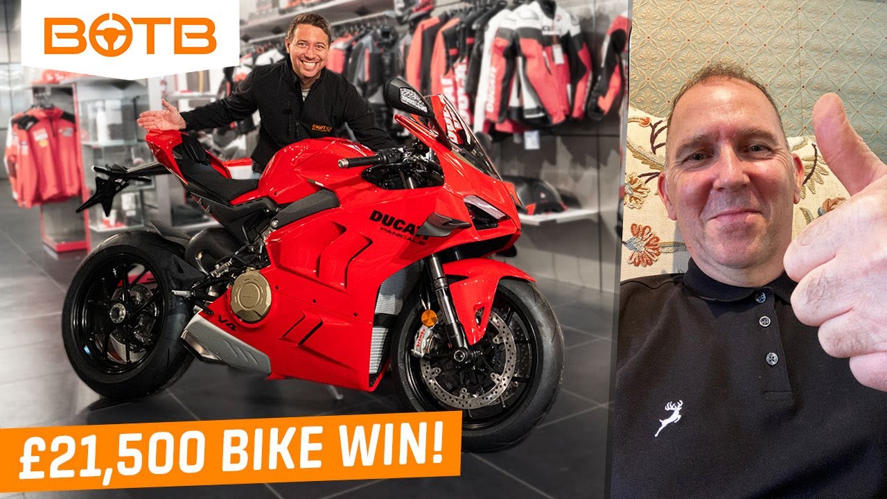 Is THIS the best Superbike? New £21,500 Ducati Panigale V4 BOTB Winner ...