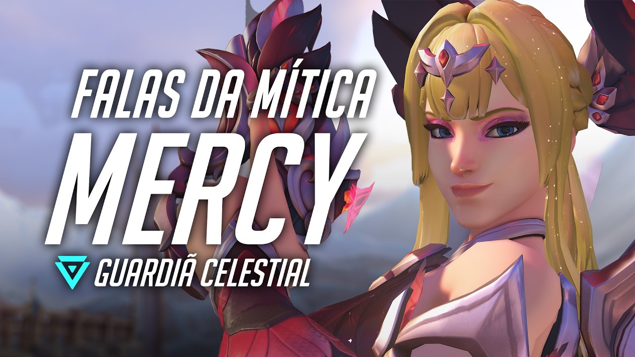 Mercy Guardiã Celestial: Falas Específicas de Skin Mítica (Overwatch ...
