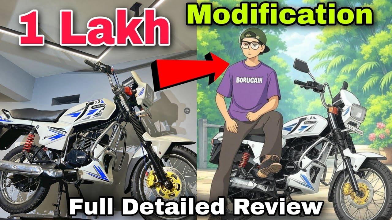 SUZUKI SHOGUN 🔥| തീ കൊണ്ട് ഉണ്ടാക്കിയ വണ്ടി 🔥🔥ചിരിയൊക്കെ അങ്ങ് മാറും ️🔥 ...