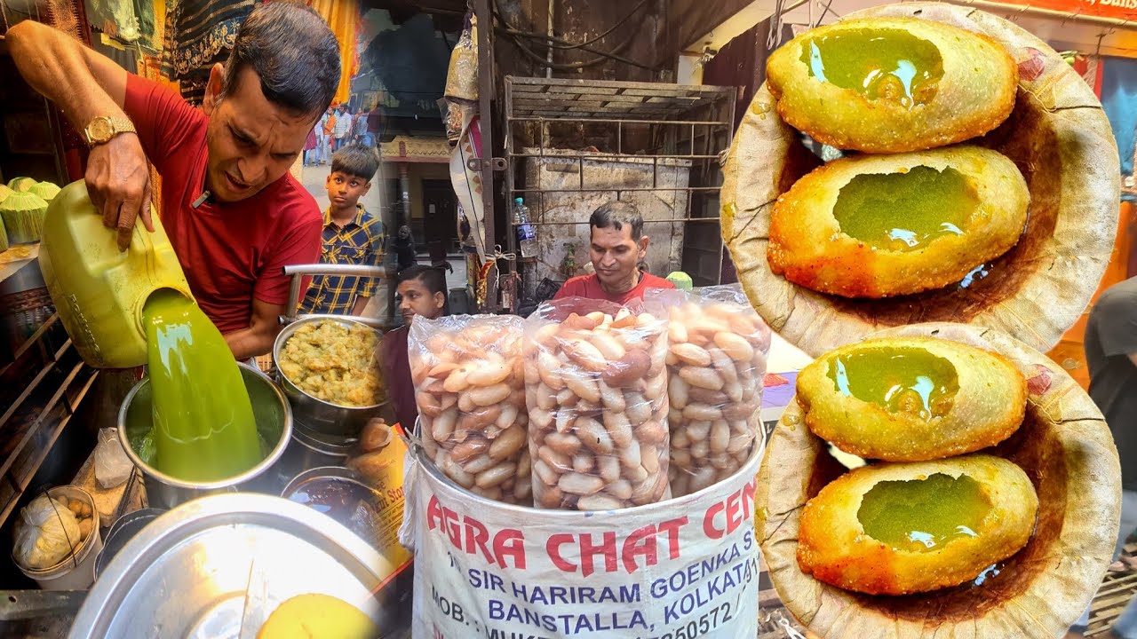 Kolkata Special Panipuri / golgappa / phouka | Fuchaka / indian street ...