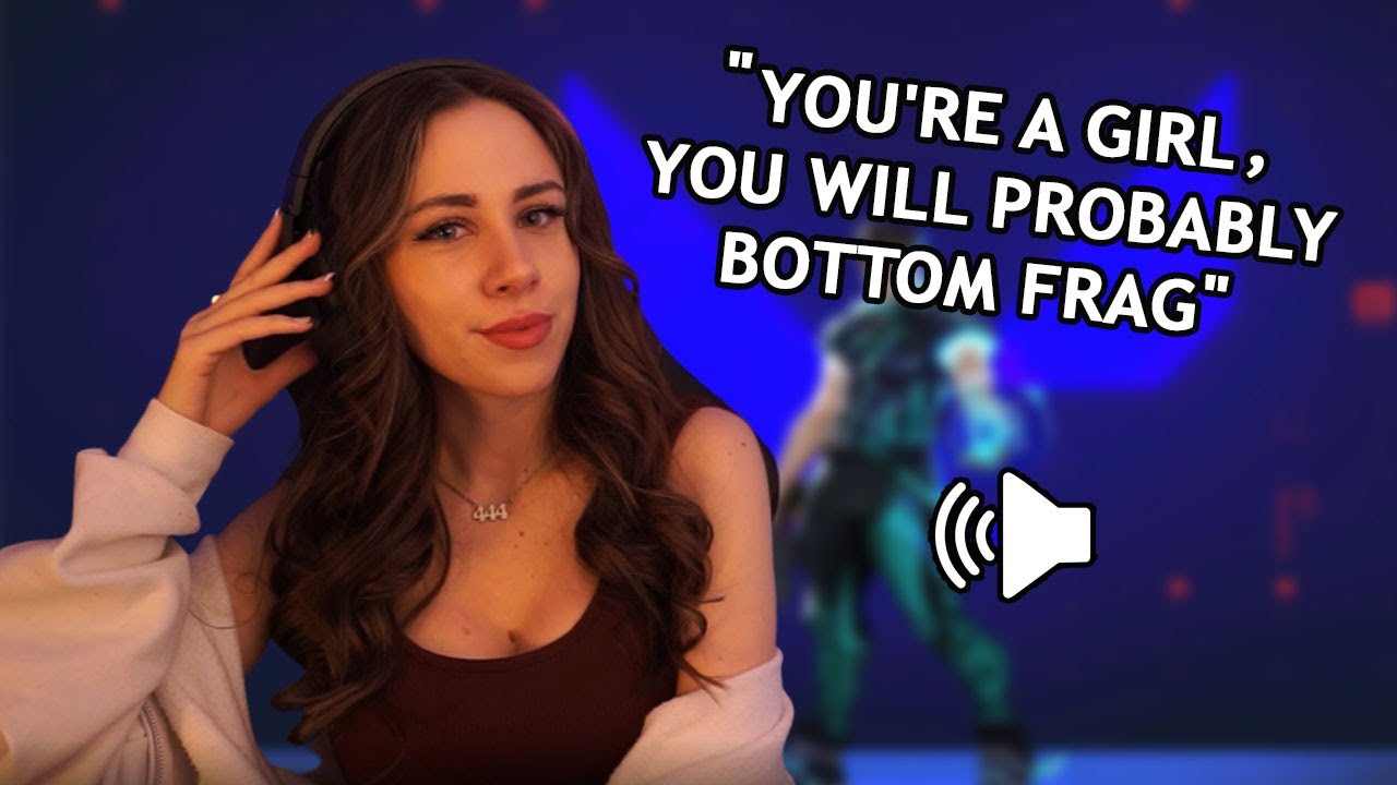 WHEN GIRLS PLAY VALORANT | the life of a GIRL gamer - YouTube