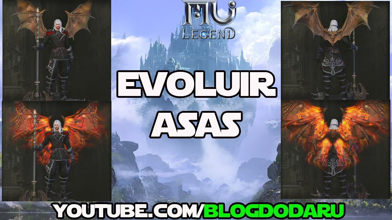 Mu Legend: Como evoluir Asas - YouTube