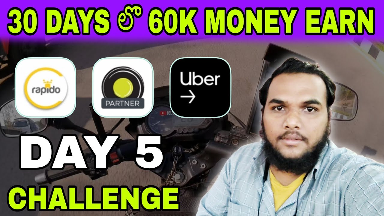 30 DAYS 60K MONEY EARN CHALLENGE DAY 5 | DELIVERY BOY SRINU 1 - YouTube