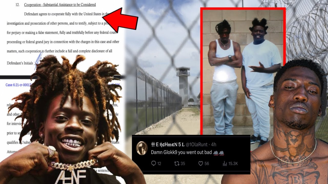 OLA RUNT ACCUSES FLORIDA RAPPER GLOKKNINE OF SNITCHING, WHILE IN THE ...