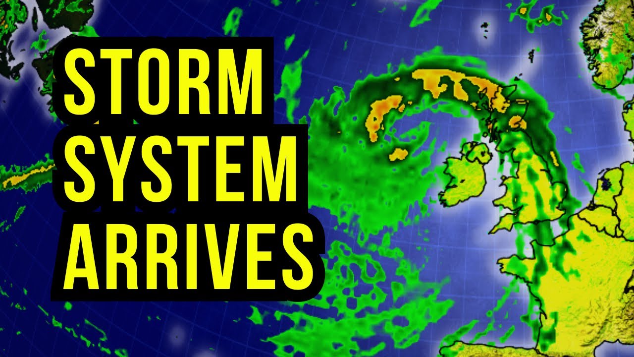 Storm System Moving In... - YouTube