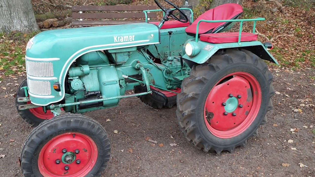 Mein Kramer KL11 Baujahr 1954 - YouTube