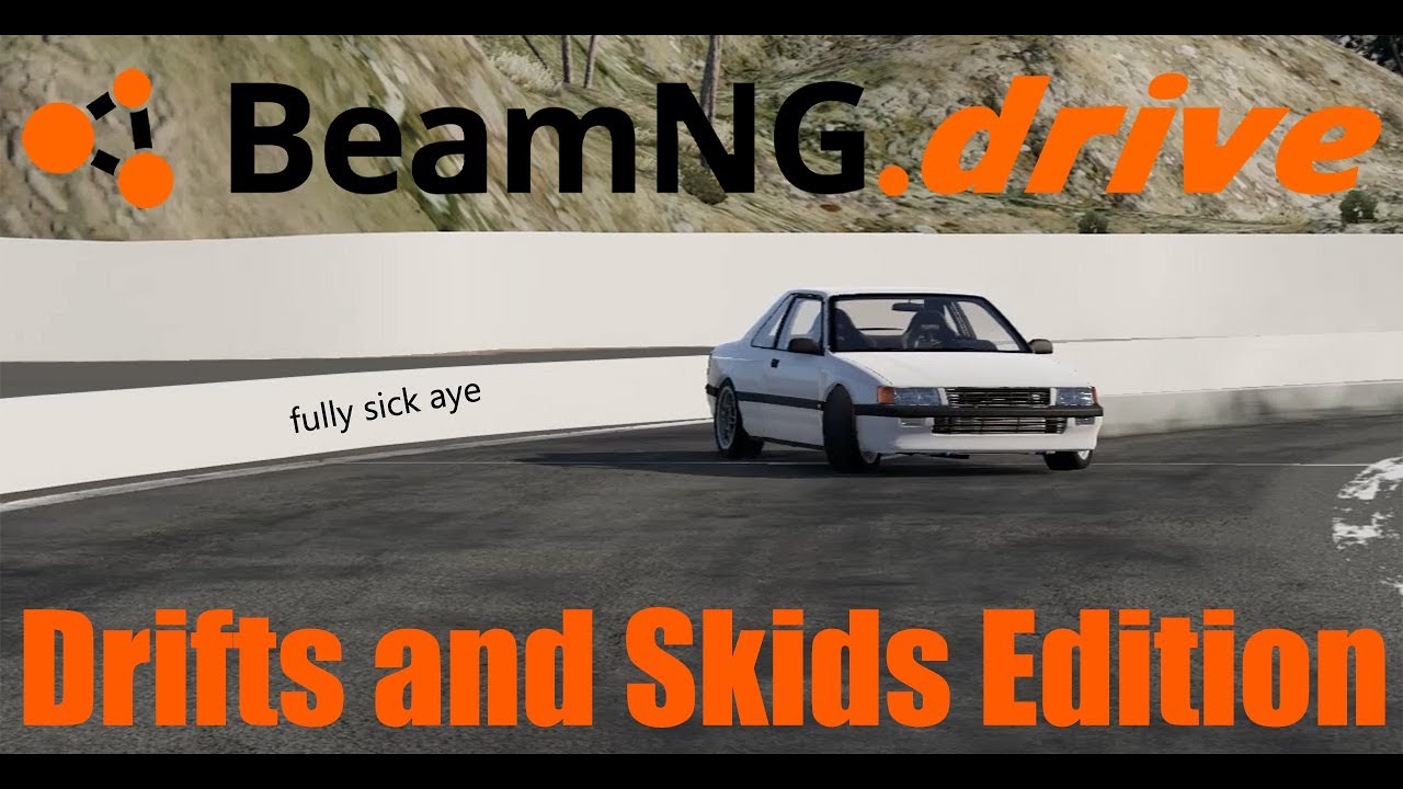 BeamNG.drive: Drifts and skids montage - YouTube