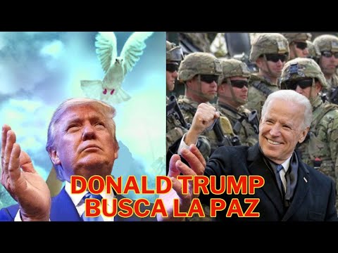 BIDEN se la CAG mientras Donald Trump en busca de la paz #news - YouTube