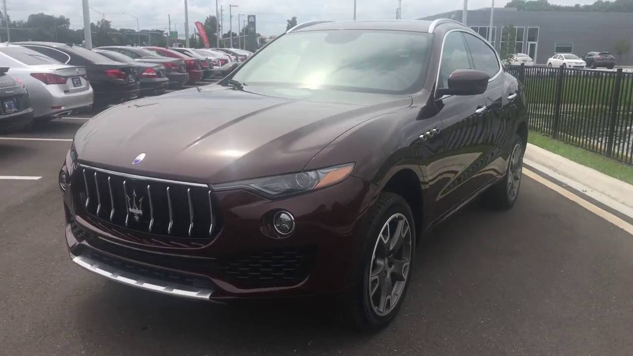 Overview: 2017 Maserati Levante - NEW COLOR 'Rame' / Copper - YouTube