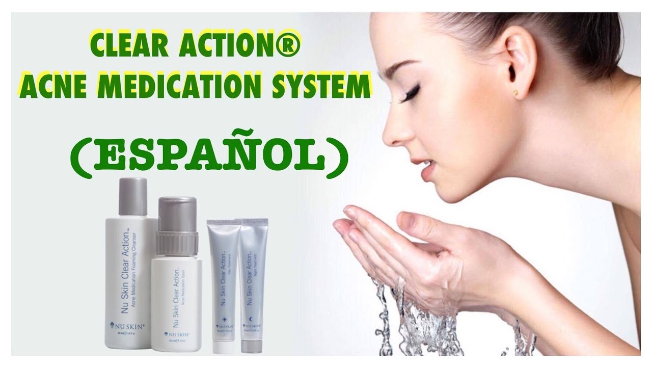 Nu Skin Clear Action Acne Medication System - YouTube