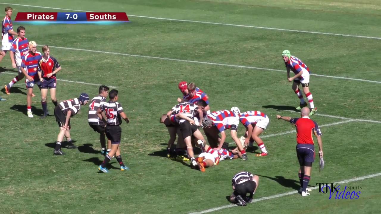 BJRU u15 Div1 Pirates v Souths - YouTube