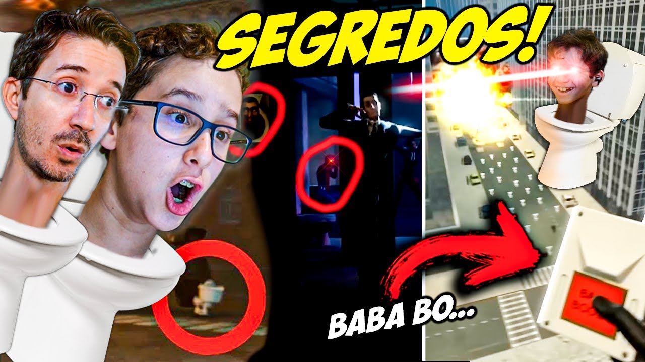 SKIBIDI TOILET com TODOS os SEGREDOS e OBJETOS SECRETOS - YouTube