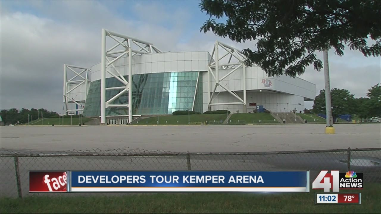 Developers tour Kemper Arena - YouTube