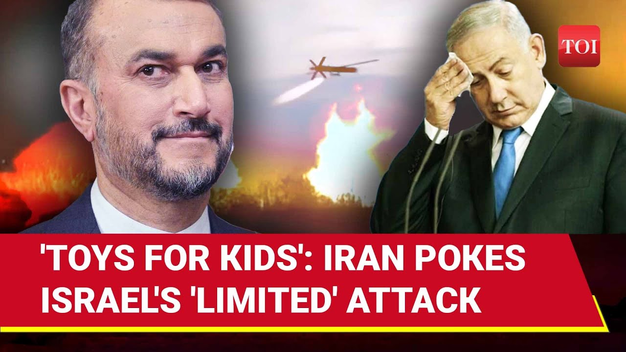 Iran Dismisses Israel's 'Mini Drones' After Isfahan Attack; White House ...