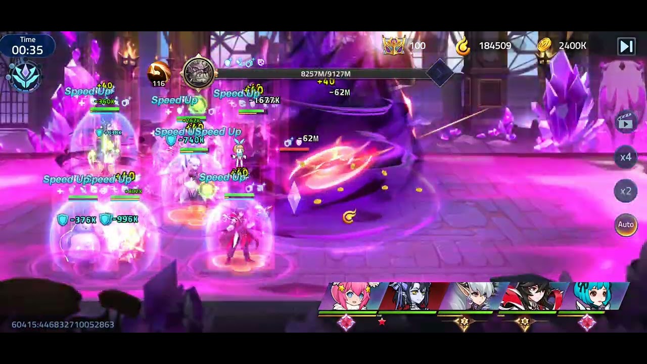 MLA Saturday Elite Guild Boss (Axe Demon) for level 451 team - YouTube