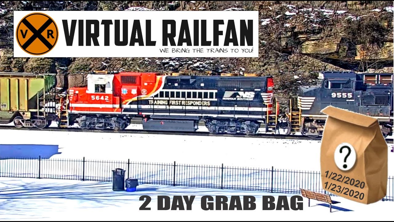 Two day Virtual Railfan Grab Bag! January 22 & 23, 2020! - YouTube
